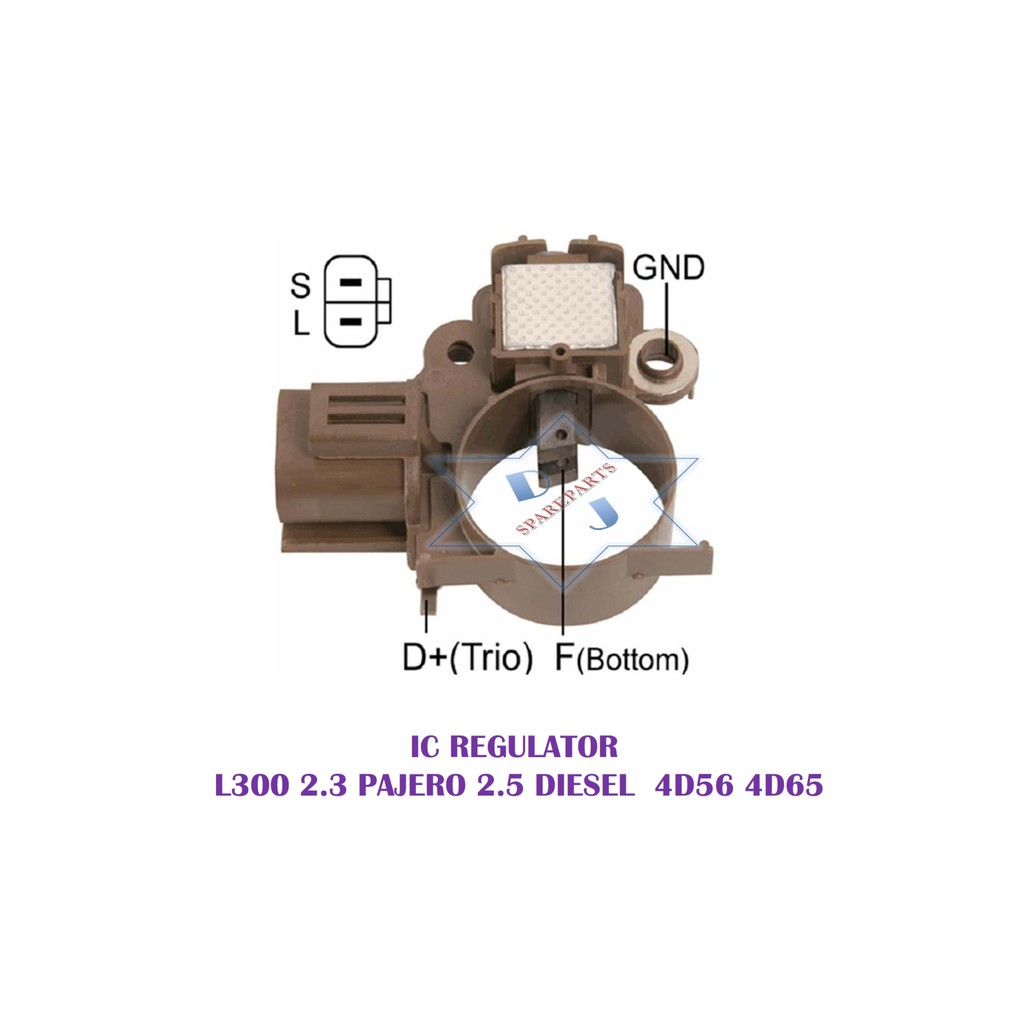 Jual IC REGULATOR L300 2.3 PAJERO 2.5 DIESEL 4D56 4D65 | Shopee Indonesia