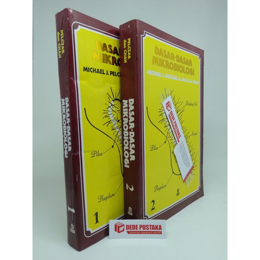 Jual Paket Dasar Dasar Mikrobiologi Michael Pelczar Dede Pustaka | Shopee Indonesia