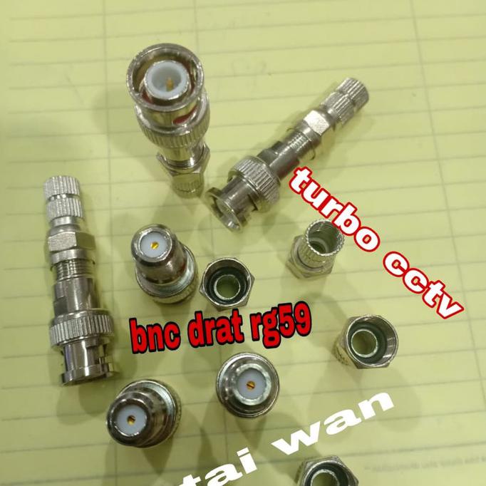 Jual Jek BNC Drat Konektor taiwan untuk cctv | Shopee Indonesia