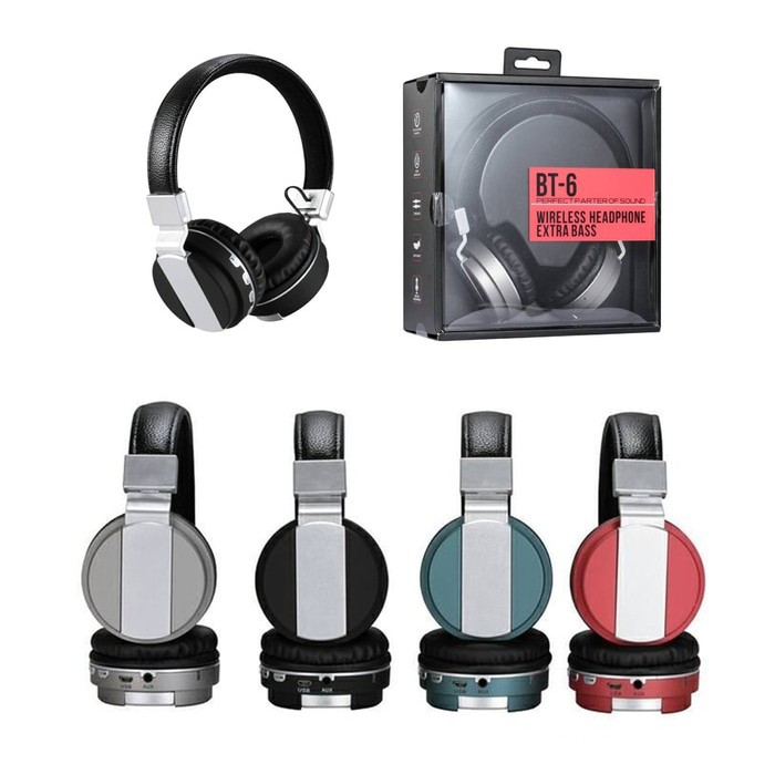 Jual Headphone Rexus BT6 Bluetooth 4.1 - Wireless Headset | Shopee ...