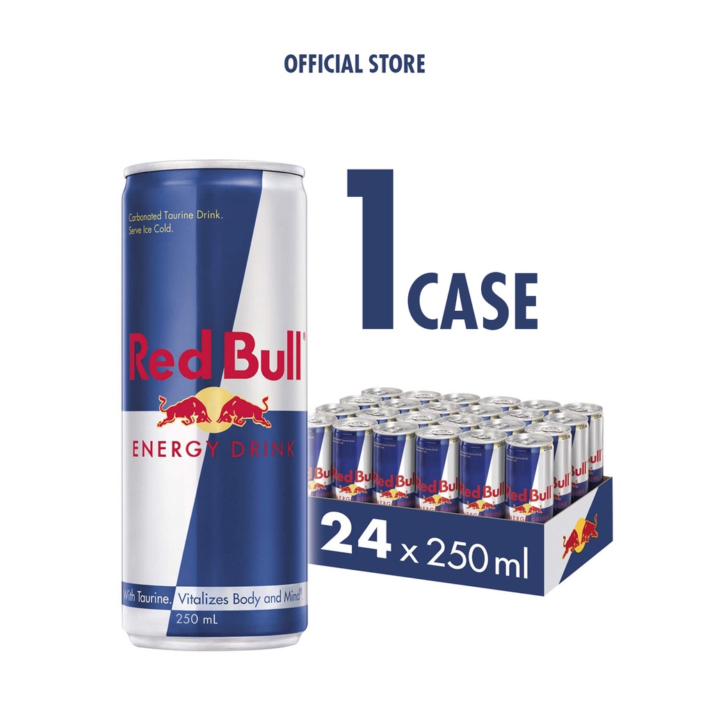 Jual Red Bull Energy Drink, 250ml (24pack) | Shopee Indonesia