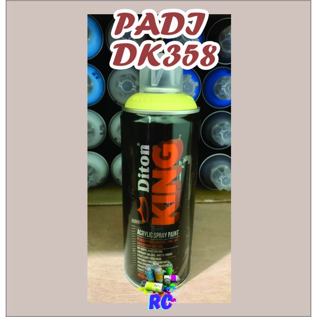 Jual Cat Semprot DITON KING DK 358 PADI / GRAFFITI PAINT DOFF 400ml ...