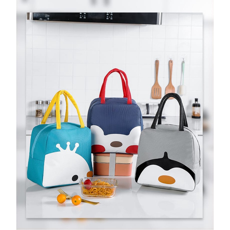 Jual Tas Bekal Anak Sekolah Dengan Alumunium Foil Lunch Bag Cooler Bag ...