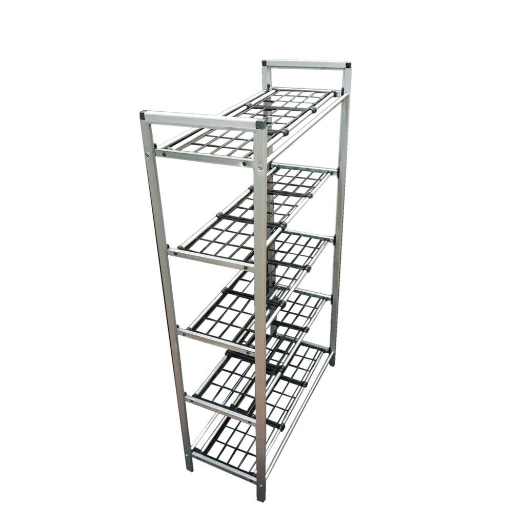 Jual rak sepatu sandal besi 5 tingkat bagus | Shopee Indonesia