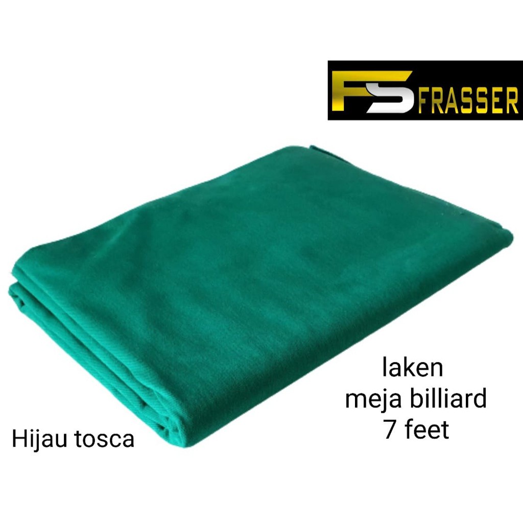 Jual Frasser Laken Kain Meja Billiard Bilyar Karpet Meja 7 feet Hijau ...