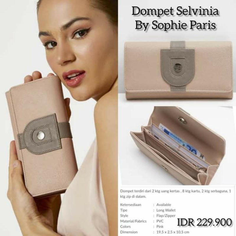 Jual SOPHIE MARTIN DOMPET SELVINIA | Shopee Indonesia