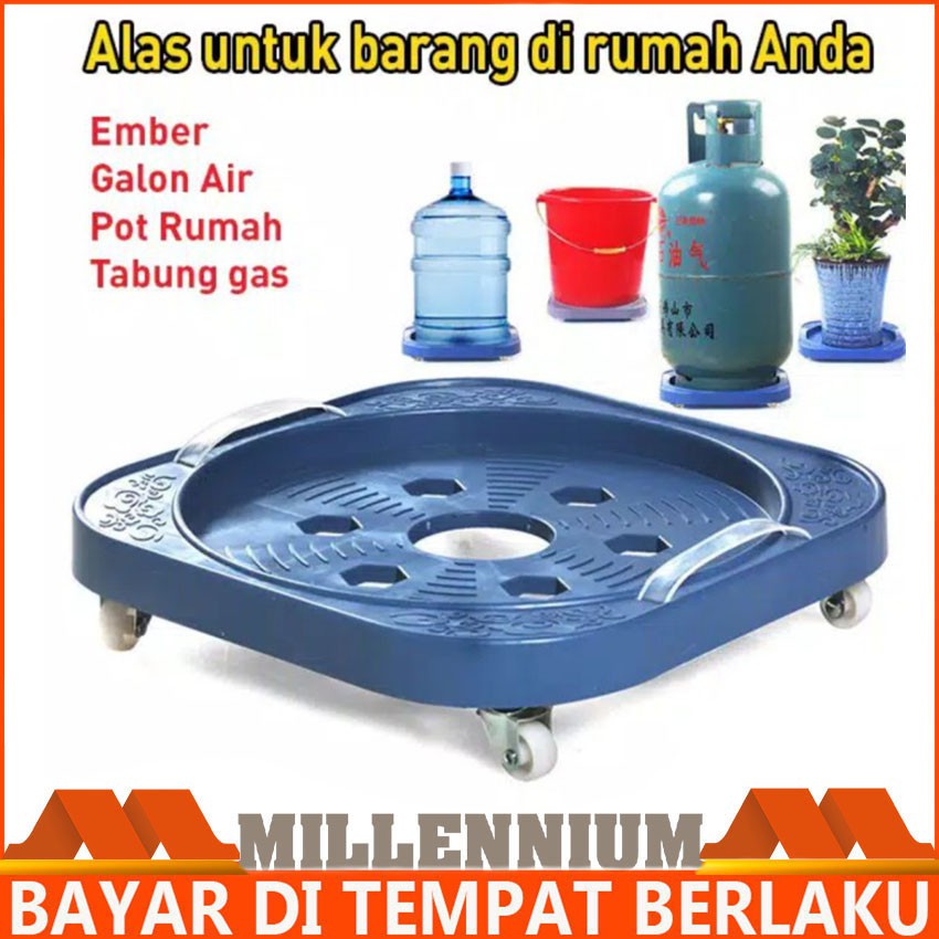 Jual Roda Gas/Alas/Tatakan Galon/Elpiji Kuat Dan Kokoh Plus Roda ...