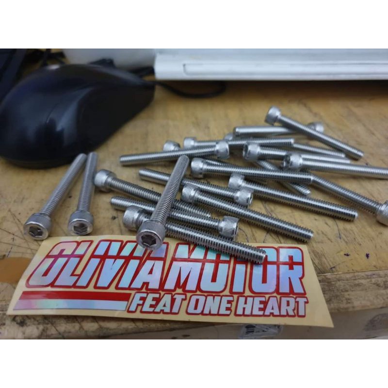 Jual BAUT JALU STANG PCX BAHAN STAINLES KUAT ANTI KARAT ANTI PATAH ANTI ...