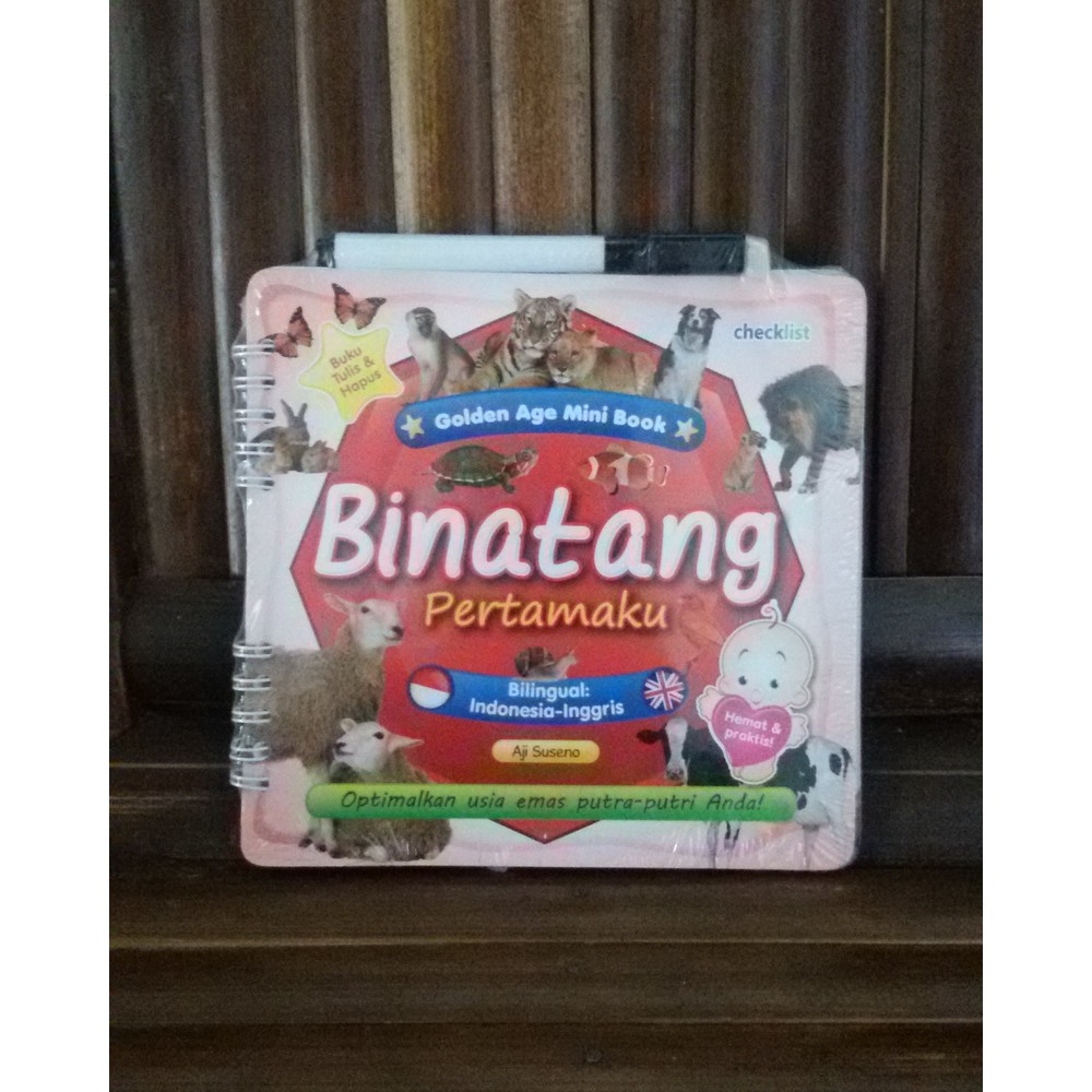 Jual Buku Anak Golden Age Mini Book Binatang Pertamaku Bilingual ...