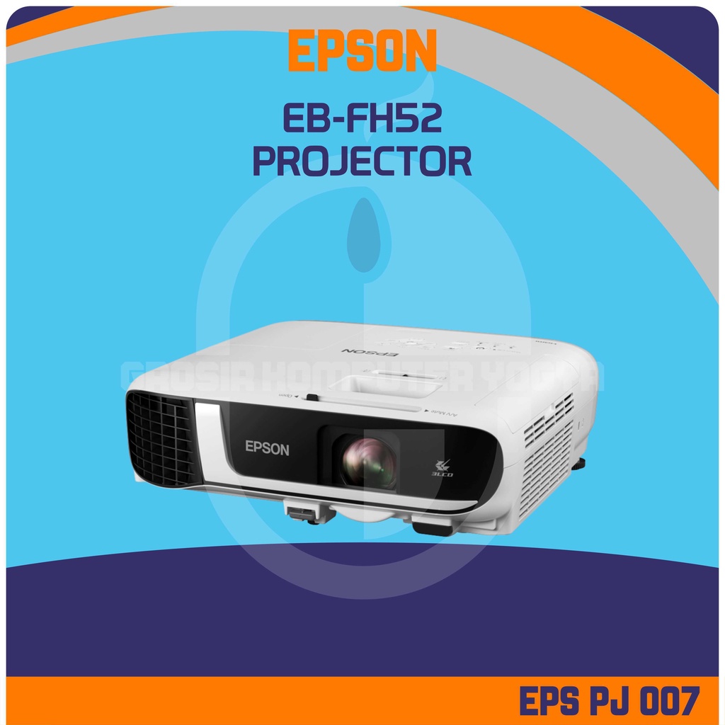 Jual Epson EB-FH52 Full HD 3LCD Projector 4000 Lumens Wireless Proyektor | Shopee Indonesia