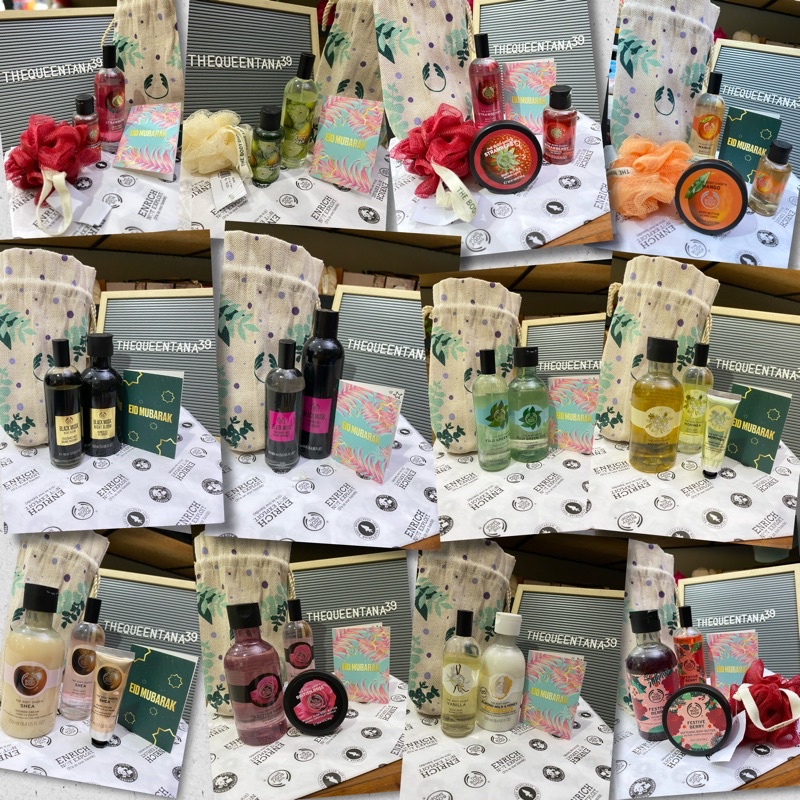 Jual Hampers The Body shop / Hampers lebaran / Gift set The body shop ...