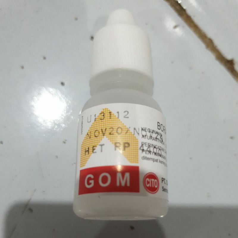 Jual gom cito farma GOM glycerin / obat sariawan / activator slime slem ...