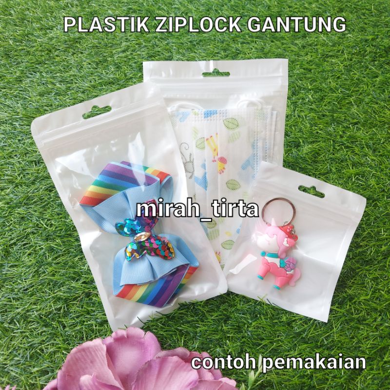 Jual 20 lembar plastik aksesoris .Plastik ziplock. plastik zipper ...