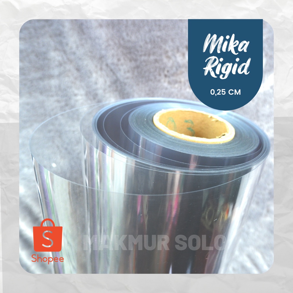 Jual Mika Kaku Rigid Bening Plastik PVC Tebal 0.25mm I Seserahan, Hantaran, Souvenir,dll ...