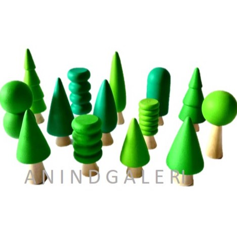 Jual Mainan Kayu Pohon-pohon Ku | Shopee Indonesia