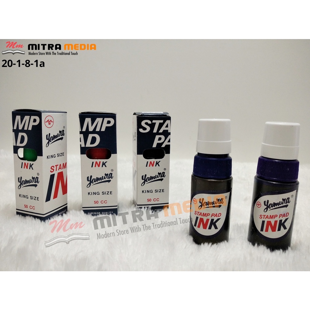 Jual TINTA STEMPEL INK STAMP TINTA YAMURA DOZ KZ MURAH | Shopee Indonesia