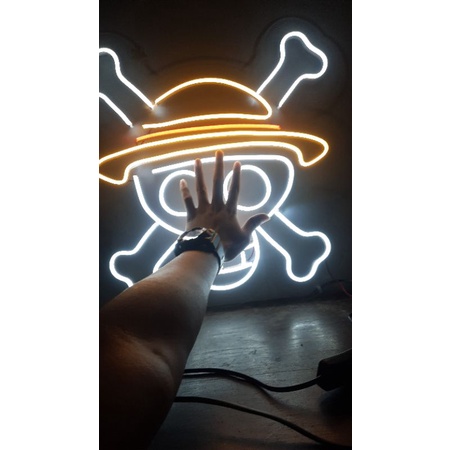 Jual Neon flex one piece strawhat pirates | Shopee Indonesia