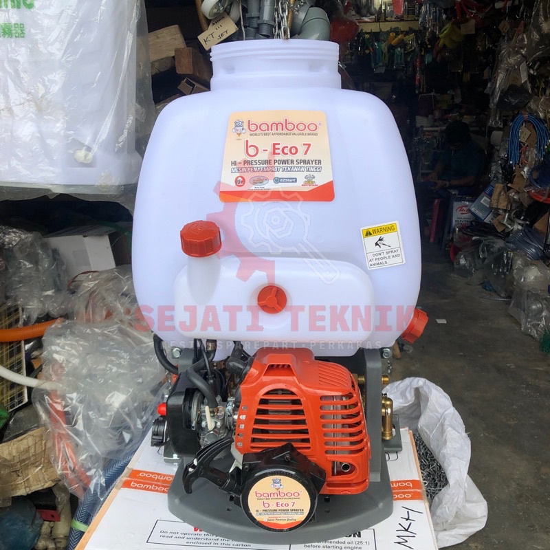 Jual Mesin semprot gendong 2 tak knapsack high pressure sprayer tu26 pertanian sawah padi racun ...