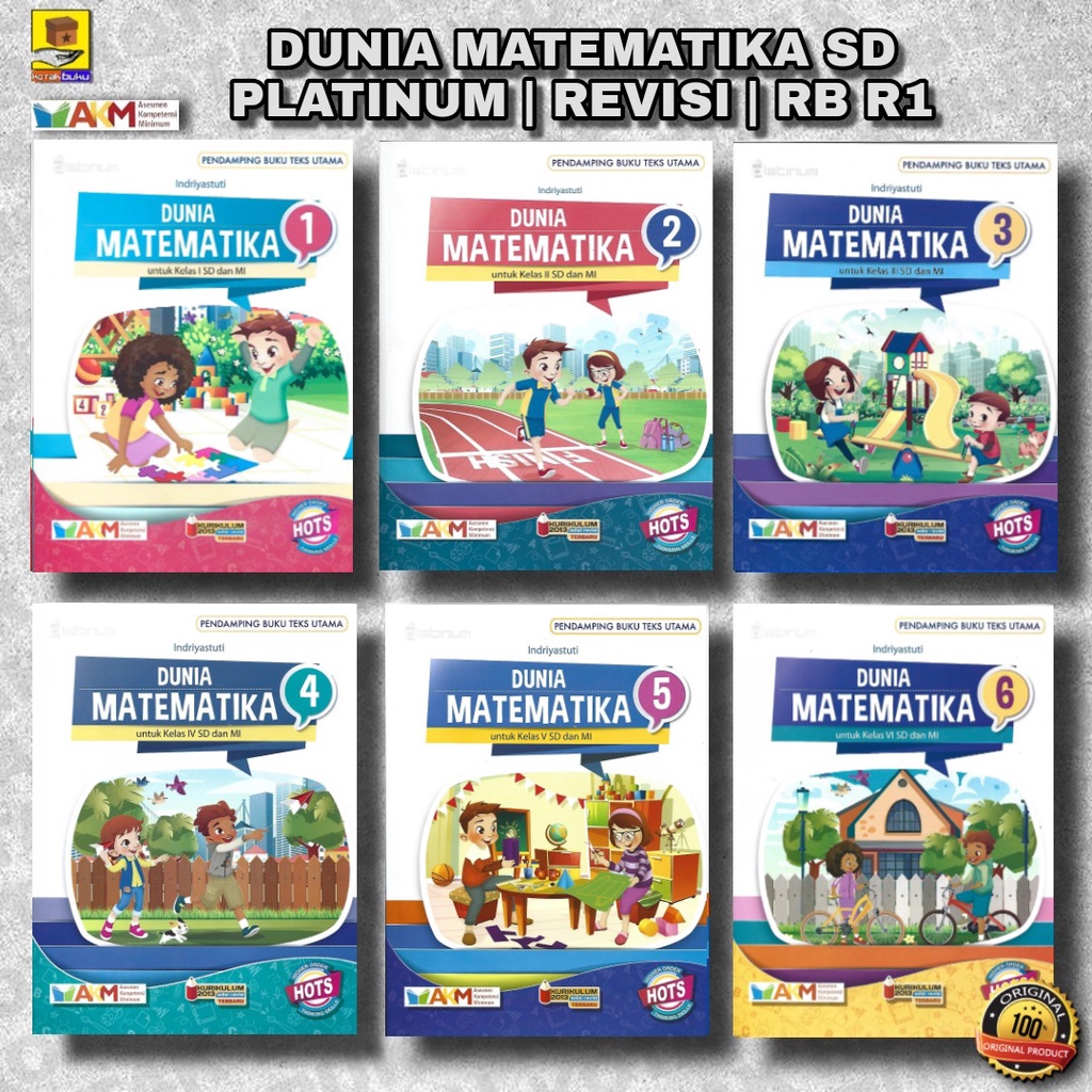 Jual BUKU MATEMATIKA SD / DUNIA MATEMATIKA SD KELAS 1 2 3 4 5 6 ...