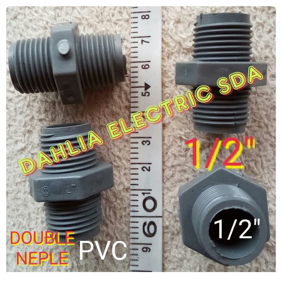 Jual DOUBLE NEPEL PVC 1/2in | Shopee Indonesia
