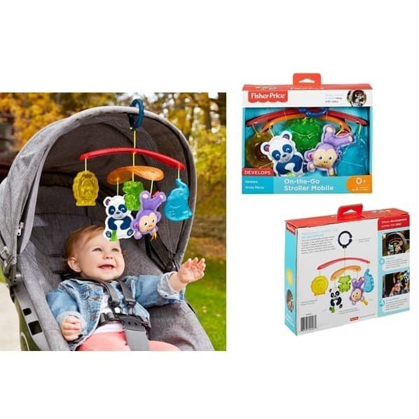 Jual FISHER PRICE ON THE GO STROLLER MOBILE MAINAN GANTUNGAN BABY BOX CRIB | Shopee Indonesia