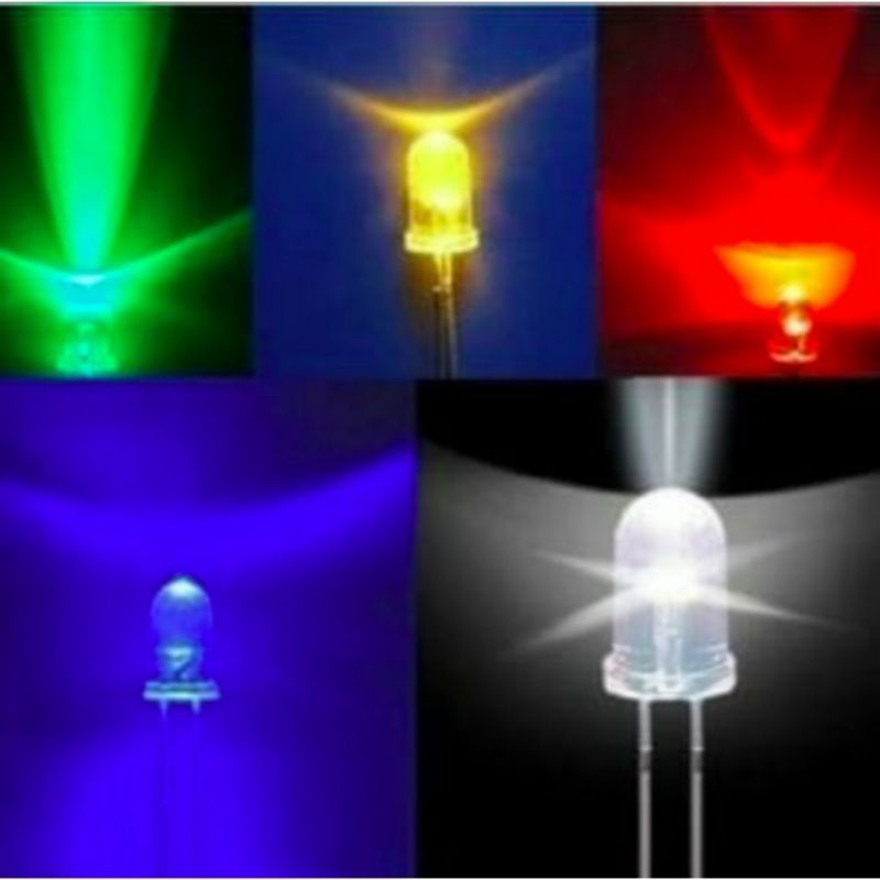 Jual Lampu led 5 mm (100pcs) | Shopee Indonesia