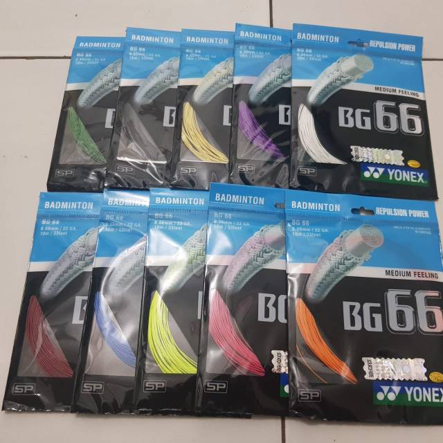 Jual Senar raket badminton yonex bg66 | Shopee Indonesia