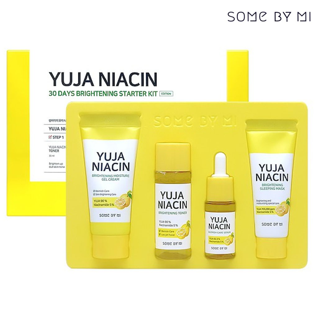 Jual [SomeByMi] Some By Mi Yuja Niacin Trial Travel Mini Starter Kit ...