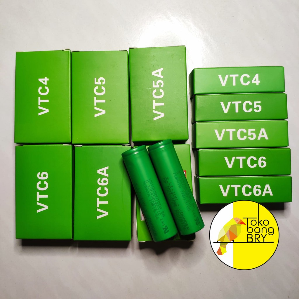 Jual Authentic VTC 4 - 4A - 5 - 5A - 6 - 6A - 7 - 18650 - VTC4 VTC4A VTC5 VTC5A VTC6 VTC6A VTC7 ...