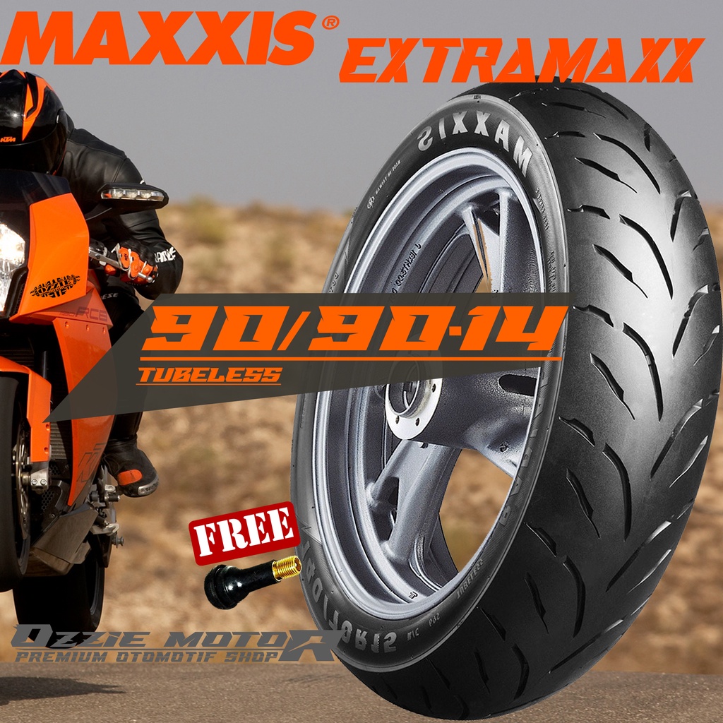 Jual MAXXIS Extramaxx 90 90-14 Ban Tubeless Matic Beat Mio Vario ...