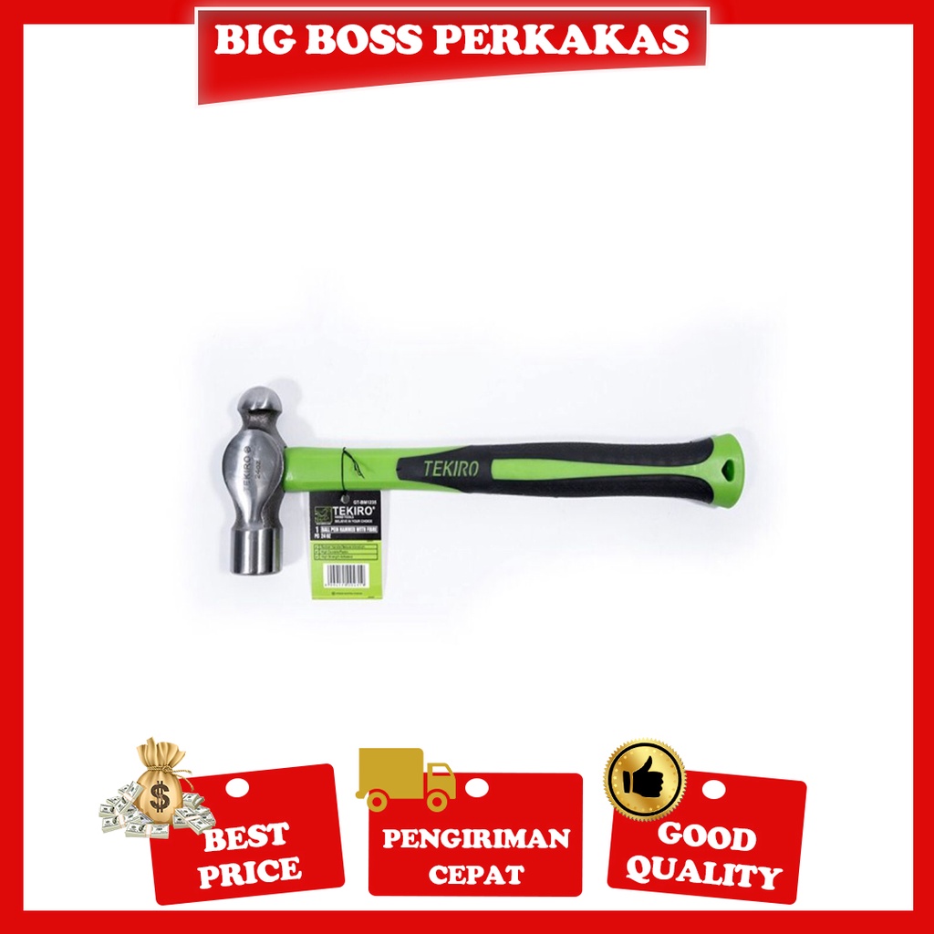 Jual Tekiro Palu Konde 24 Oz / Tekiro Ball Pein Hammer / Palu Besi ...