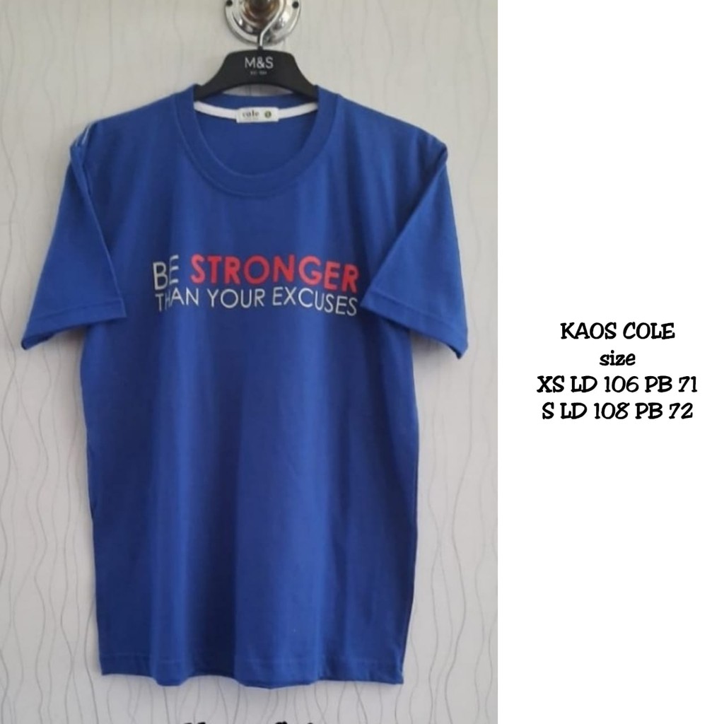 Jual KAOS COLE X NEVADA ORI STOK 1 |WAJIB TANYA STOK (BISA COD ...
