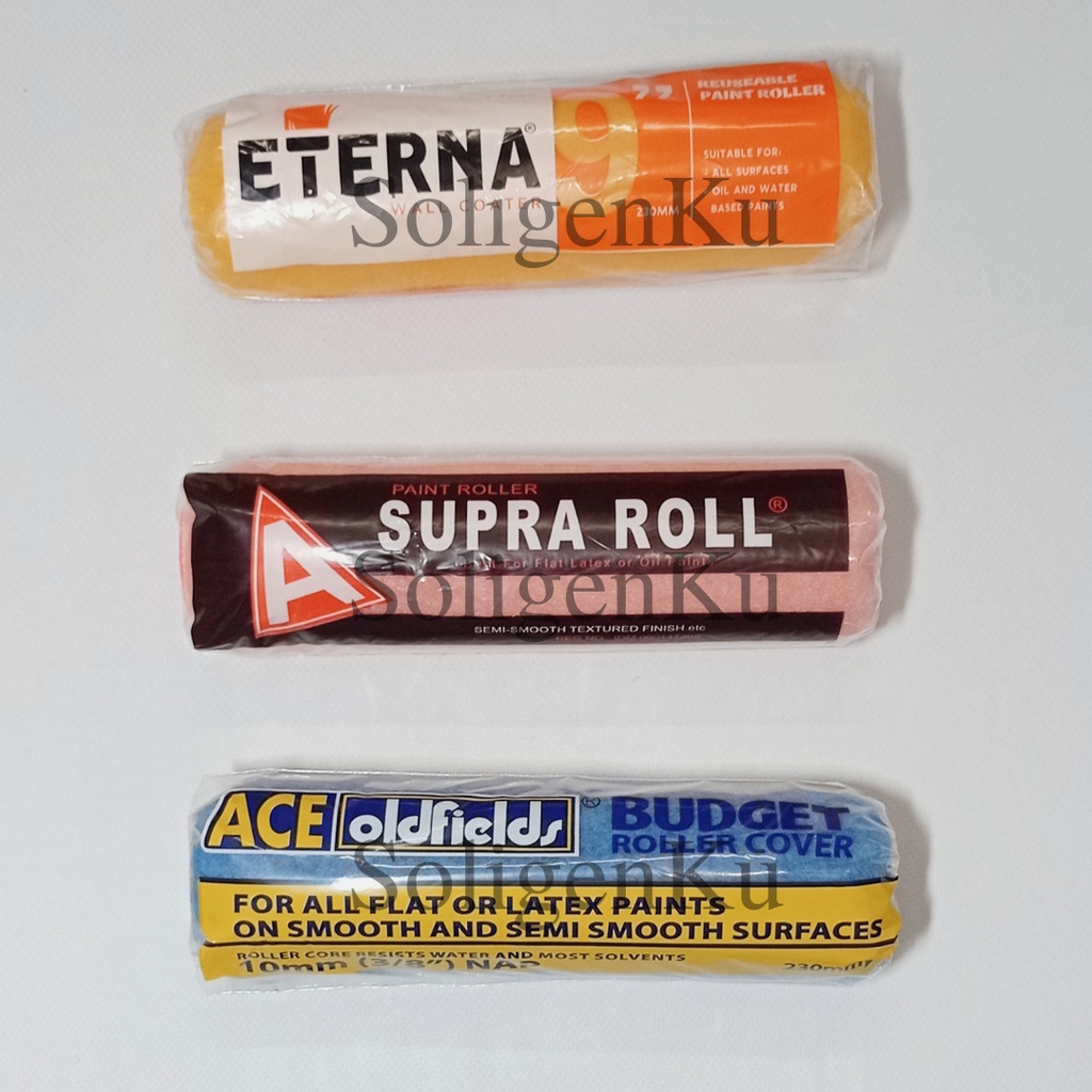 Jual Refil Kuas Roller ACE OLDFIELDS, ETERNA, SUPRA Cat Tembok Dinding ...