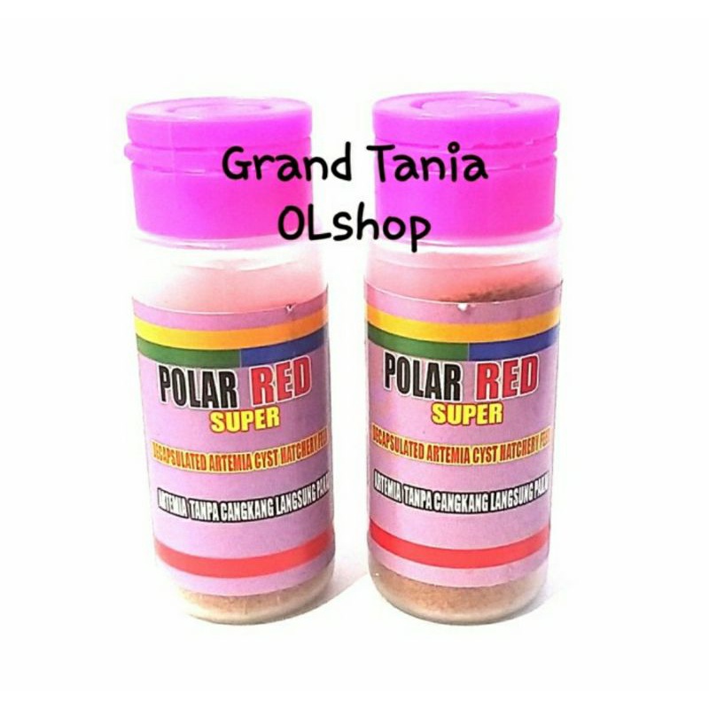 Jual Avilo Polar Red Super 10gr Artemia tanpa cangkang langsung pakai ...