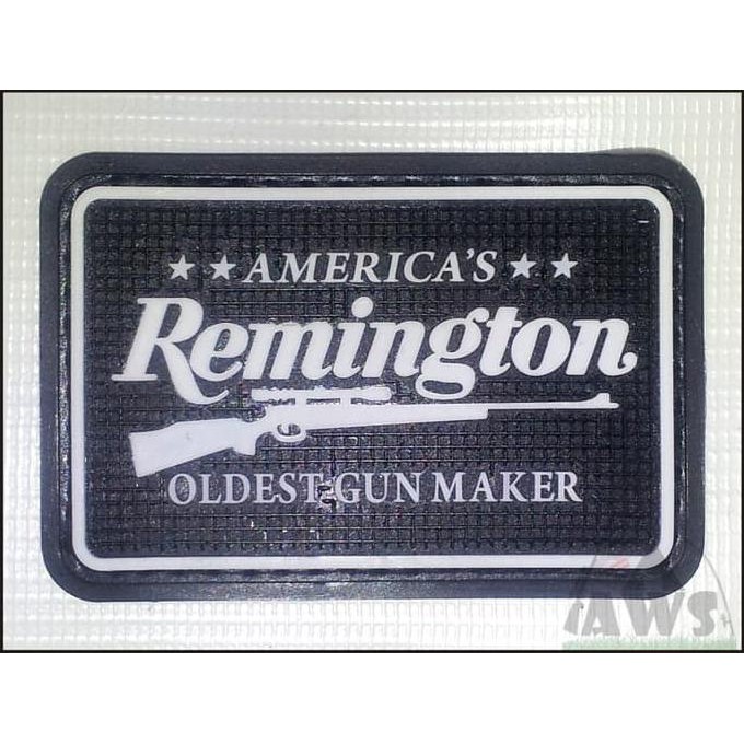 Jual Logo Karet / Emblem / Rubber Patch Remington Marking Timbul ...