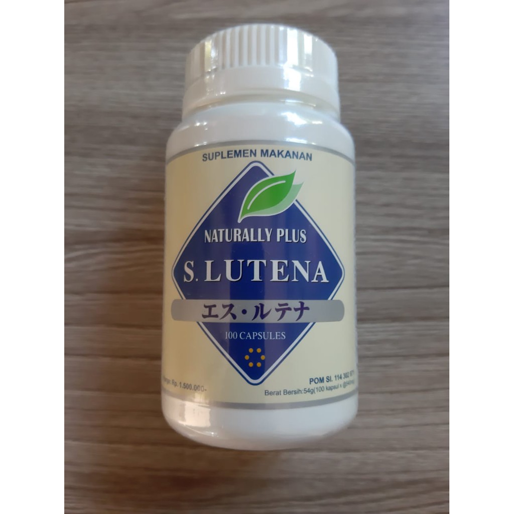 Jual S Lutena Suplemen Mata Naturally Plus | Shopee Indonesia