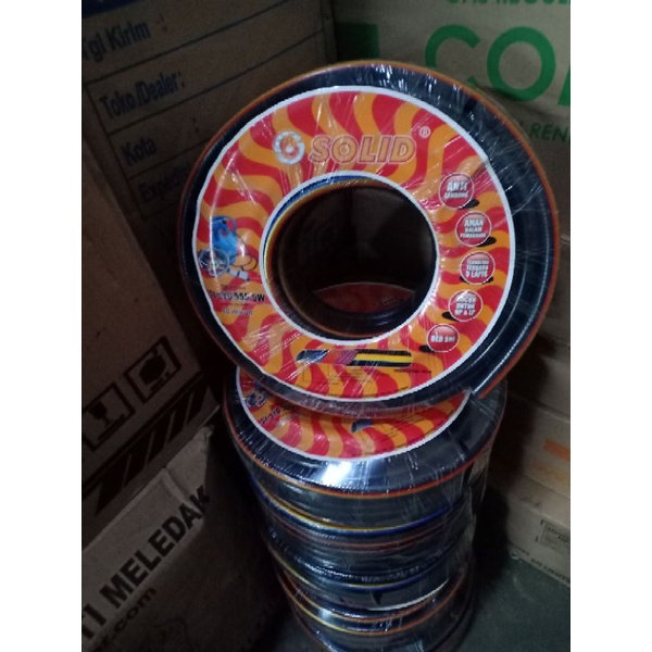 Jual SELANG GAS SOLID 5 LAPIS WARNA HITAM SATU ROLL 30 METER | Shopee ...