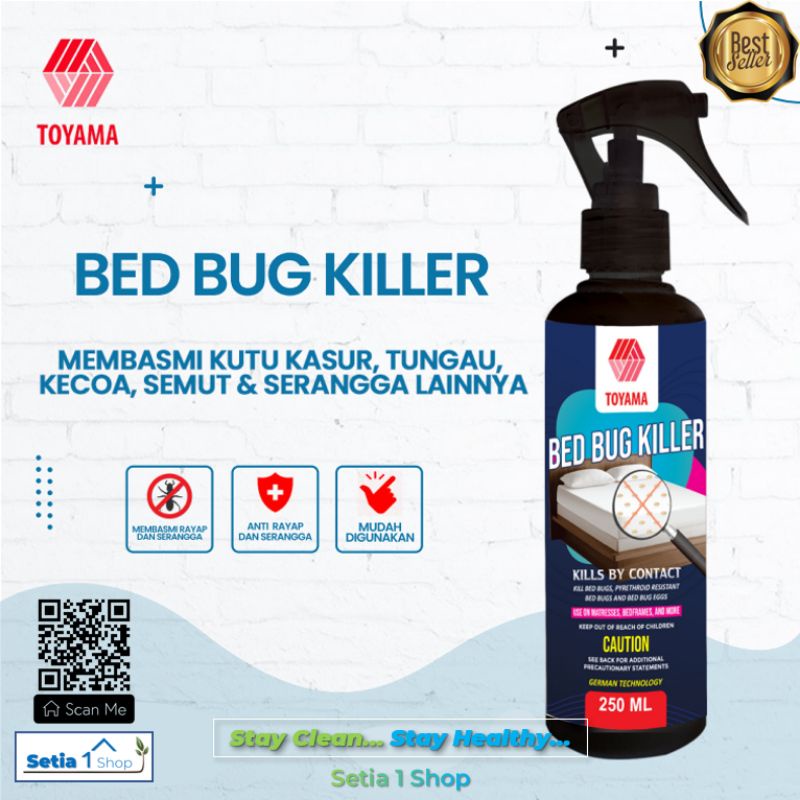 Jual Cairan ANTI TUNGAU 250 ml Anti Serangga Kutu Kasur Bed Bug Killer ...