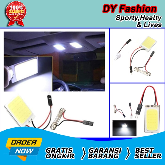 Jual lampu kabin mobil led universal terang SP404 lampu plafon cabin ...