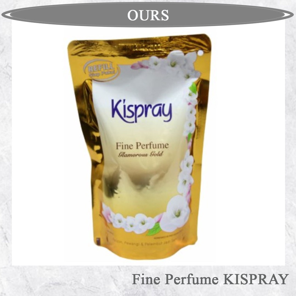 Jual Kispray Fine Perfume Glamorous Gold Refill 280Ml | Shopee Indonesia