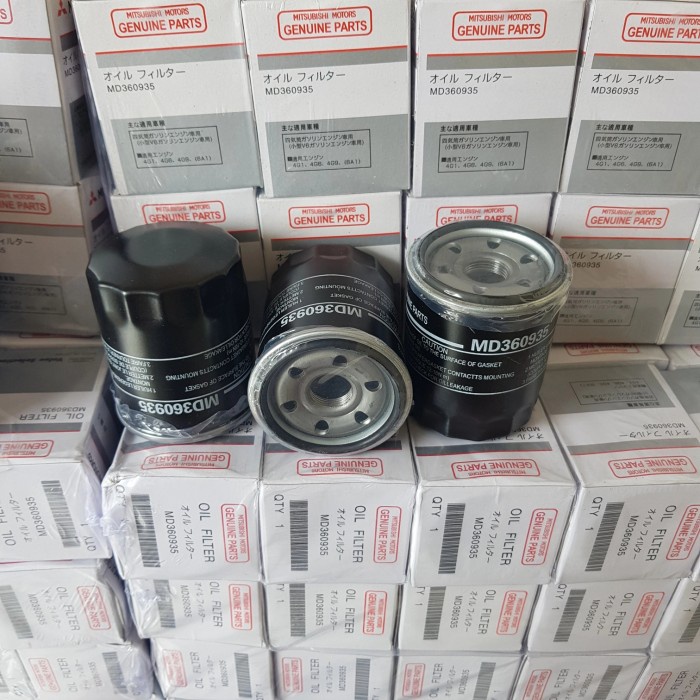 Jual Filter oli saringan oil x-pander Outlander Galant mirage MD360935 ...