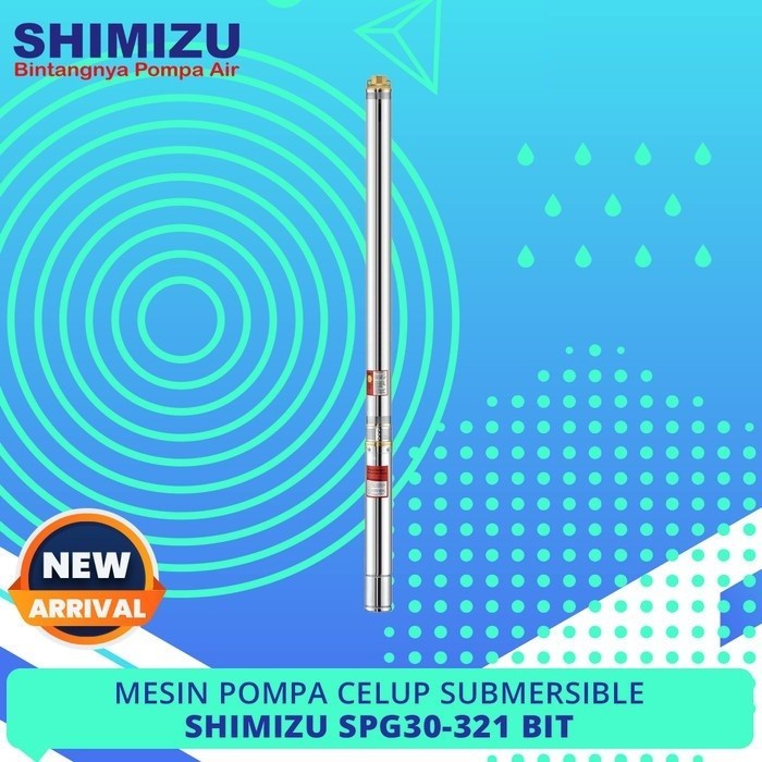 Jual TERBAIK SHIMIZU POMPA CELUP SUBMERSIBLE SATELIT 1HP SPG30-321 BIT ...