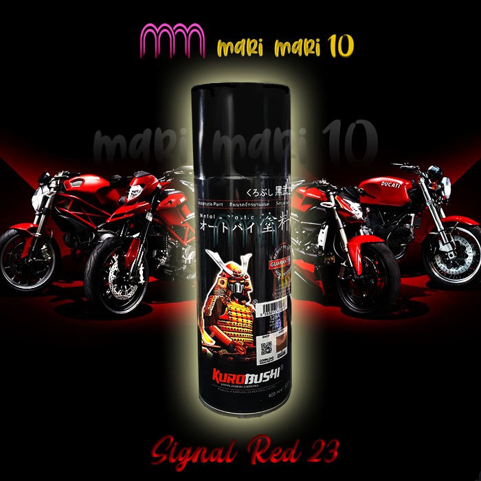 Jual Samurai Paint Pilox Pylox Cat Semprot Signal Red 23 | Shopee Indonesia