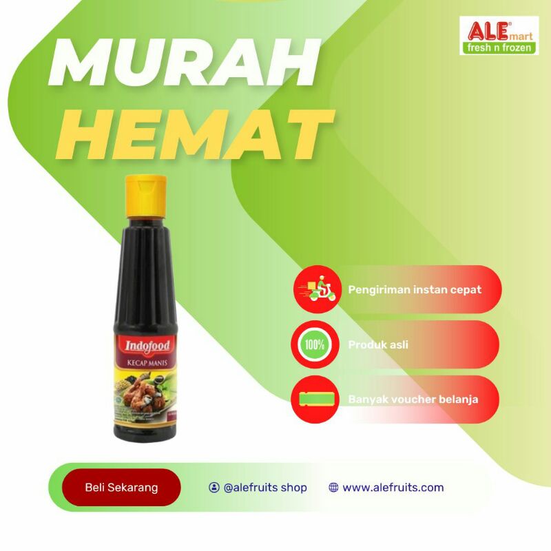 Jual Kecap manis indofood 135 ml,indofood kecap manis,kecap botol ...