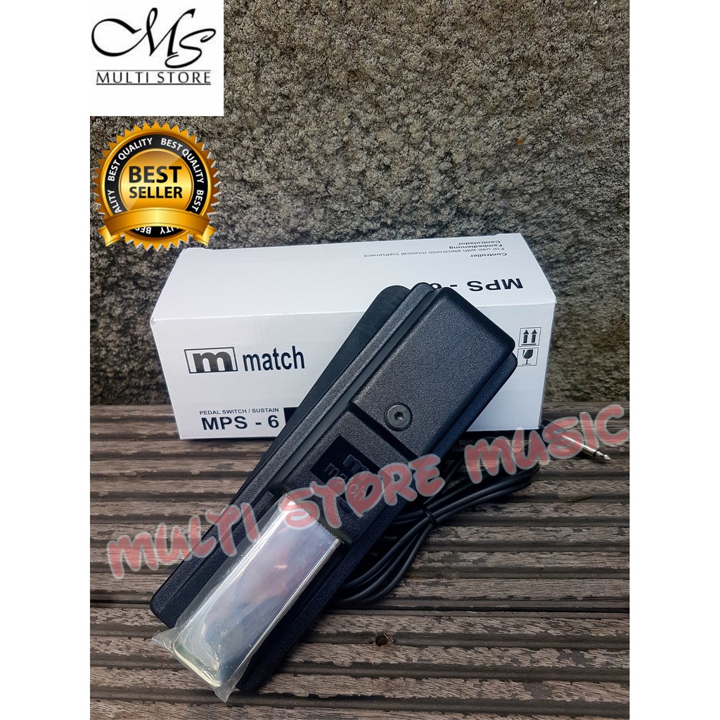 Jual Pedal sustain MATCH MPS6 - MPS 6 - Pedal sustain universal - Cocok ...