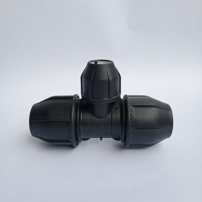 Jual Reducer tee 32mm x 25mm sambungan pipa hdpe 1 inch x 3/4 inch | Shopee Indonesia