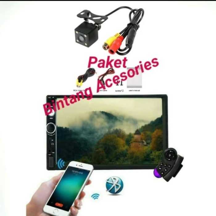 Jual Head unit double din & camera mobil grand vitara witt android ...