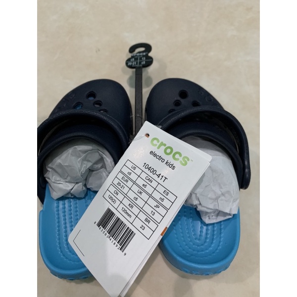 Jual crocs anak original electro kids size c5(20-21) | Shopee Indonesia