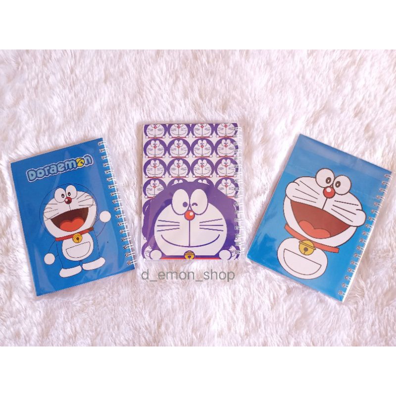 Jual Buku notes doraemon / Buku catatan / Binder mini / notebook ...