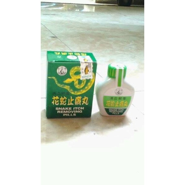 Jual Snake Itch Removing Pills ( Obat gatal cap ular ) | Shopee Indonesia
